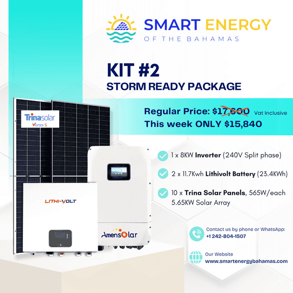 KIT #2 Storm Ready Package | Smart Energy of The Bahamas